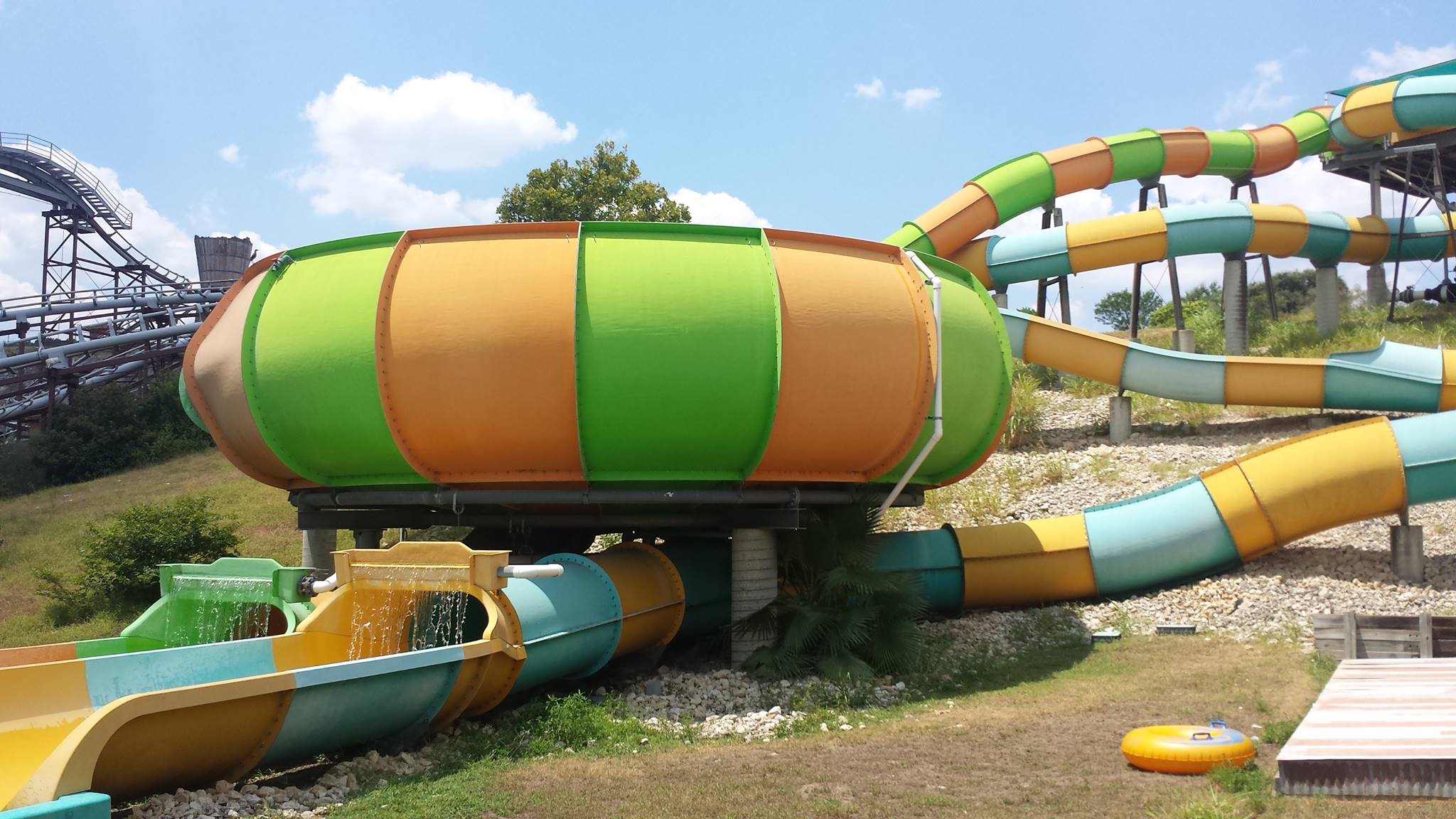 San Antonio Six Flags Water Park SeaWorld San Antonio Rides Texas