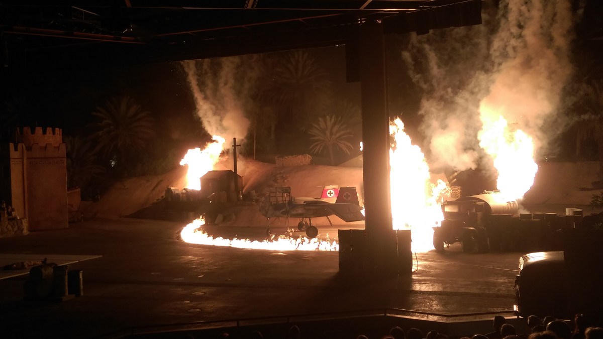 Epic Stunts at the Disney MGM Studios: Part 2A of the Fire Series ...