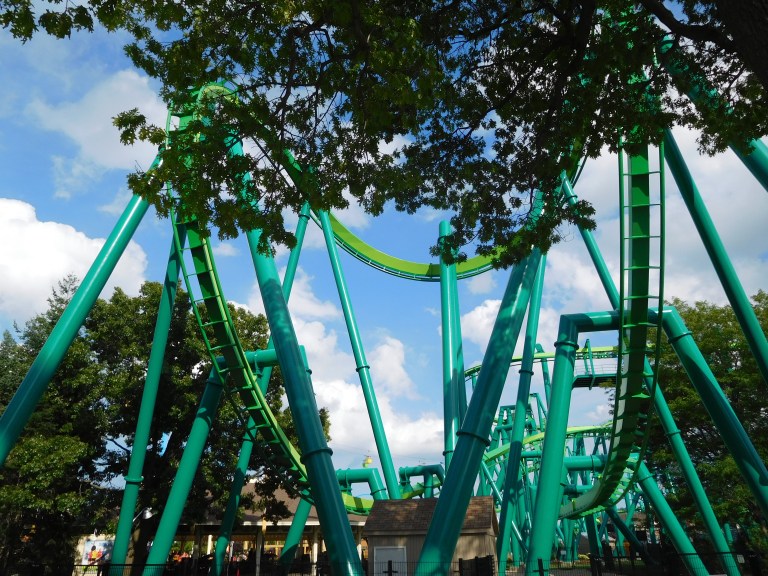 A Bird of Prey lands at Cedar Point: Part 4 of our Inverted Coaster ...