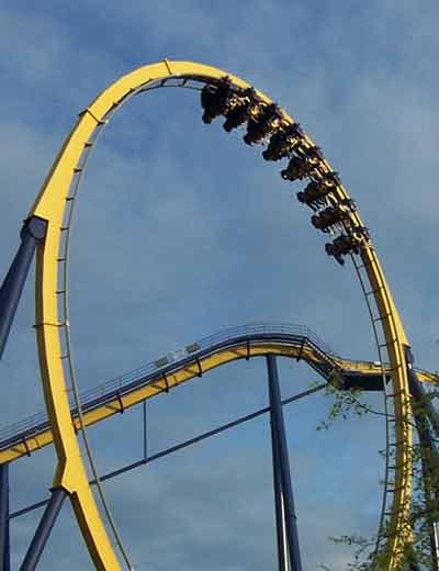 Batman Knight Flight, longest Floorless Coaster in the world : Part 5 ...